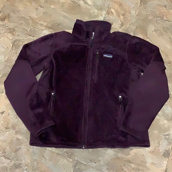 Patagonia | Jackets & Coats | Patagonia Full Zipper Front Purple Jacket ...